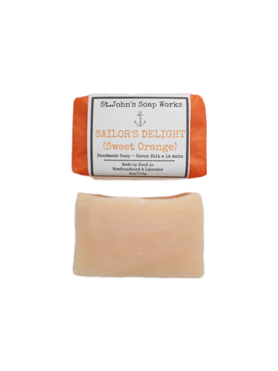 Sailor's Delight Sweet Orange Soap – St.John's Soap Works